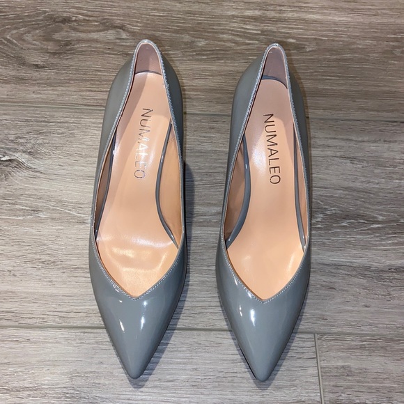 Shoes | Numaleo Womens High Heel Casual Wedge Solid Slip On Pointed Toe ...